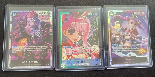 PERONA OP06-021 LEADER Art & Gacko Moria OP06-086 & Perona OP06-093 ...