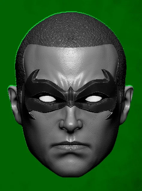 ROBIN TIM DRAKE v2 custom head for 4" 6" 7" 12" DC action figures £7.74 ...