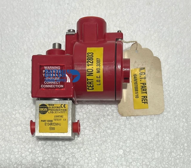 RGS ELECTRO PNEUMATICS EP000/d/TB Solenoid Valve $1,240.08 - PicClick CA