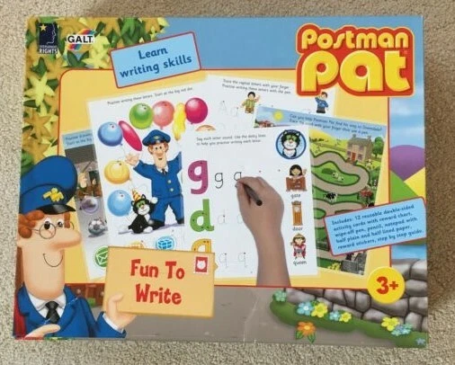 * GALT - Postman Pat Fun To Write - Learn Writing Skills - For Age 3 ...