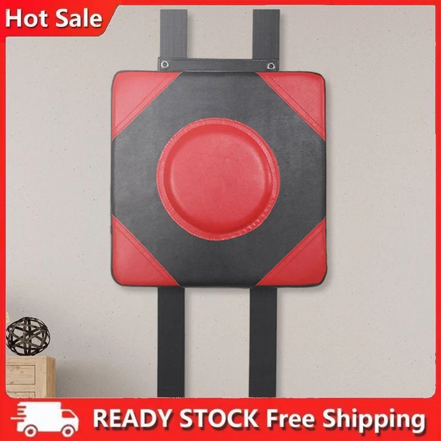 BOXING MATS PU Leather Square Wall Target for Martial Arts Karate (Red ...