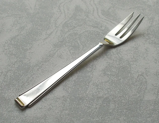 RARE FOURCHETTE À Gâteau En 800er Argent Mod.93 Art Déco / Bauhaus De ...