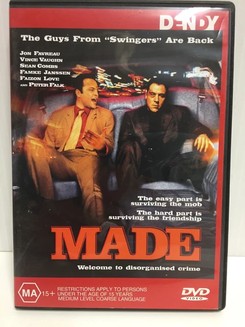MADE (DVD, 2001) Region 4 Vince Vaughn Jon Favreau MA15+ £1.82 ...
