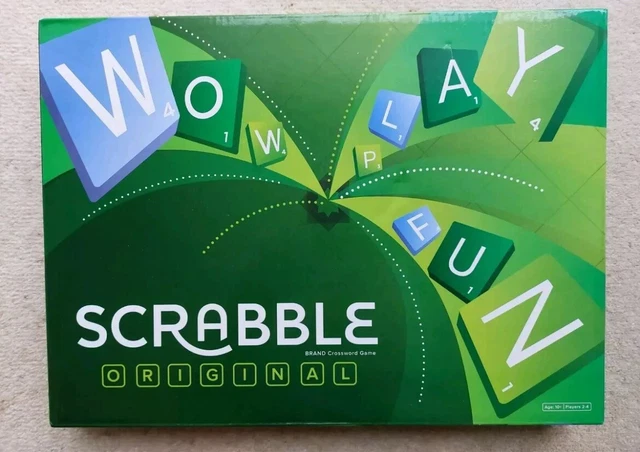 MATTEL SCRABBLE ORIGINAL Classic Board Tile Game - Y9592 £3.99 ...