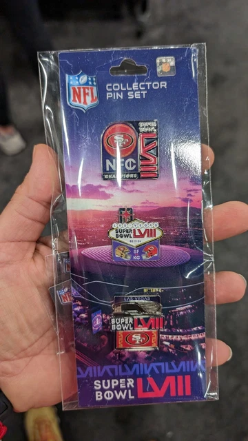SAN FRANCISCO 49ERS 2024 Super Bowl Pin Set exklusiv EUR 66,32 ...