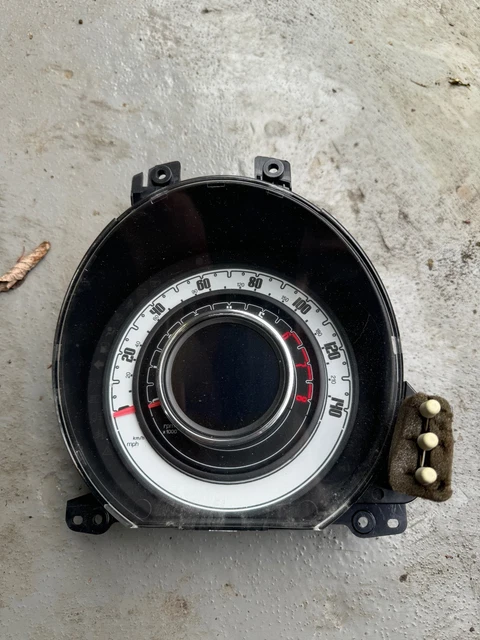 FIAT 500 SPEEDOMETER Instrument Cluster 2007-2025 1.2L Petrol £47.48 ...