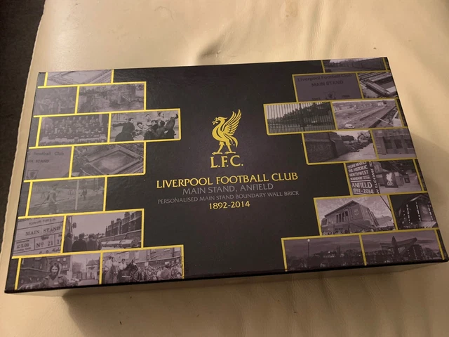 LIVERPOOL FOOTBALL CLUB Anfield Brick 1892-2014 Main Stand Anfield ...