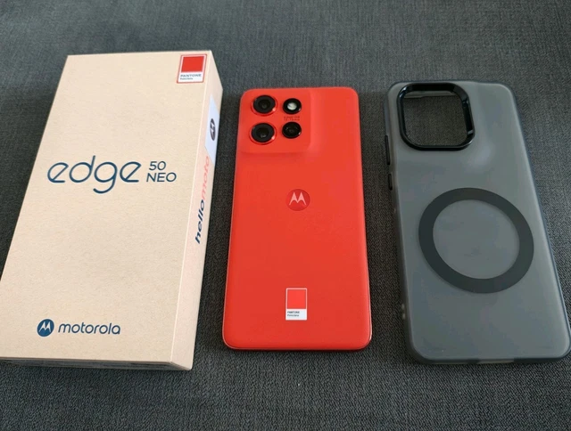 MOTOROLA EDGE 50 Neo 5G - 256/8GB 6.4" pOled - Poinciana Red/Orange- 1 ...