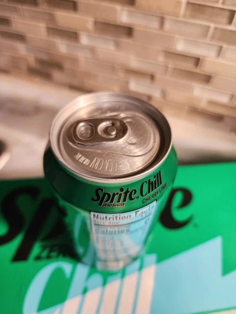 SPRITE CHILL CHERRY Lime Zero Sugar 12oz Can Limited Edition 2024 (1 ...