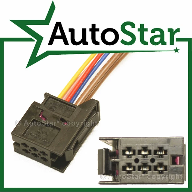 AUDI A1 & Q3 Rear Tail Light Plug Wiring Connector Harness Loom Repair ...