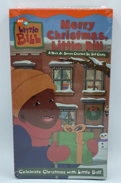 LITTLE BILL - Merry Christmas, Little Bill VHS 2002 Nick Jr Bill Cosby ...