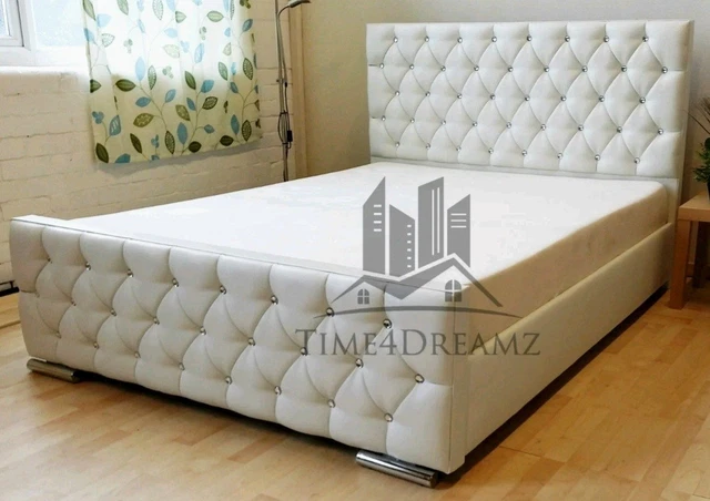 BRAND NEW SMALL Double 4ft Bed With Brand New Mattress. Still Wrapped ...