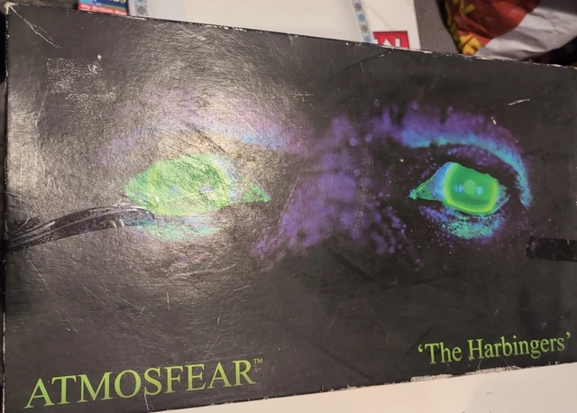 ATMOSFEAR THE HARBINGERS VHS Video Board Game 1995 Atmosphere Horror ...