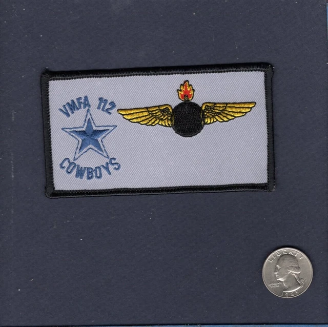 ORIGINAL VMFA-112 COWBOYS Ordnance Officer F-4 Phantom USMC Squadron ...