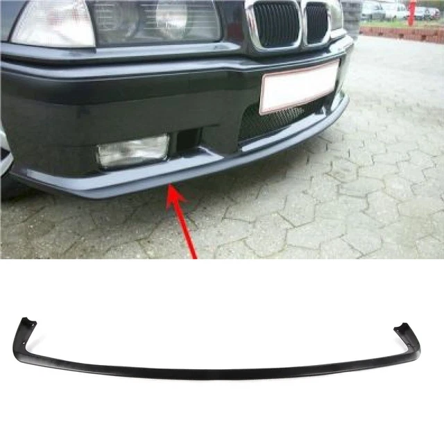 M3 STYLE FRONT Bumper Lower Splitter Lip Spoiler Bmw E36 M3 Mtech Black ...