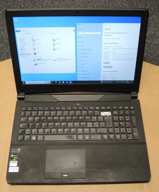 CLEVO N150RD I5-6300HQ 8GBRAM 128GB SSD+1TB HDD GTX960M 15.6"- Faulty ...