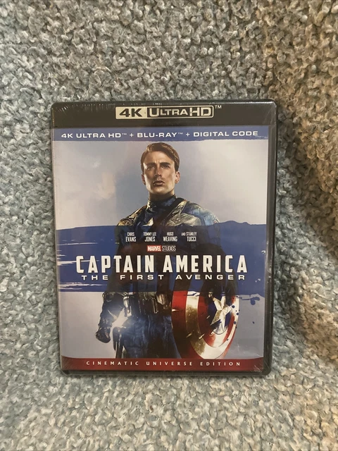CAPTAIN AMERICA: THE First Avenger (4K Ultra HD + Blu-Ray + Numérique, 2011) Neuf EUR 15,61 ...