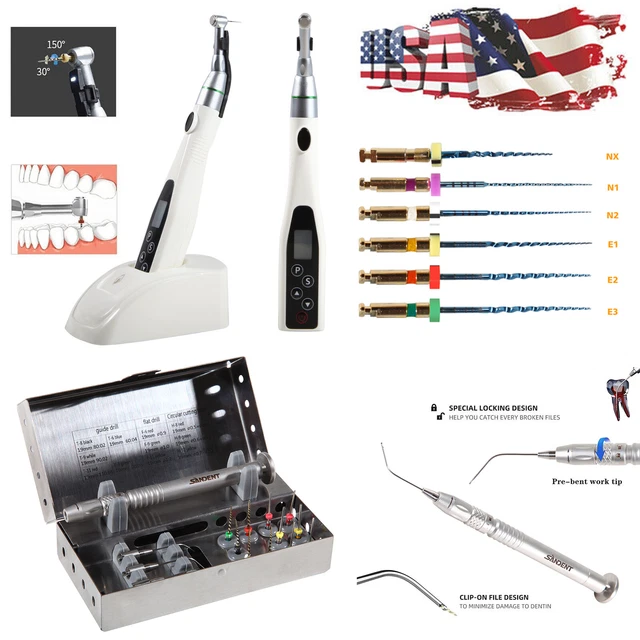 DENTAL LED ENDO Motor reciprocating Handpiece /Niti Files/ File removal ...