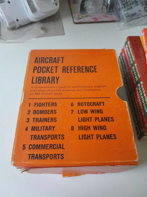 AIRCRAFT POCKET REFERENCE Library Macdonald 1964 Issue Boxed £1.75 ...