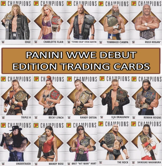 PANINI WWE DEBUT Edition 2022 Base Legends Champions 1 to 160 BUY 3 GET ...