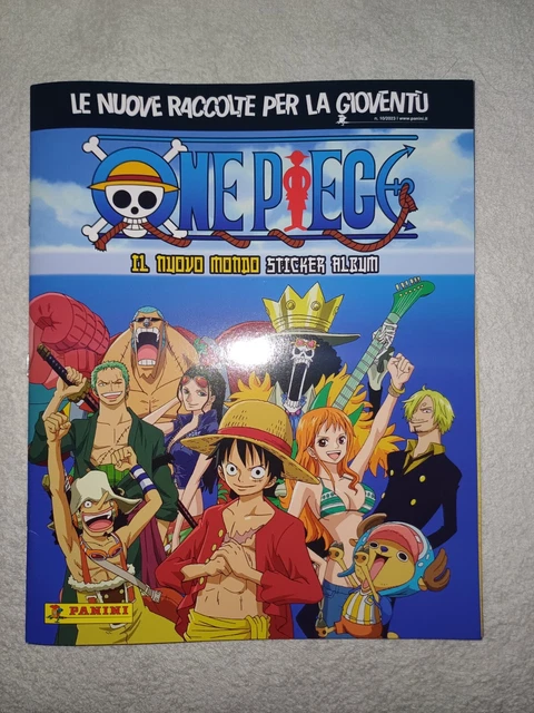 ONE PIECE IL Nuovo Mondo _ Sticker Album Figurine NUOVO con POSTER ...