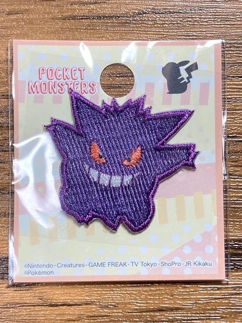 POKÉMON CENTRE GENGAR Embrodiery Badge Patch - Japanese Import £5.99 ...