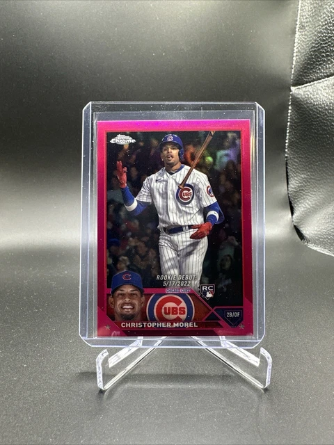 2023 TOPPS AGGIORNAMENTO Cromato Christopher Morel RC Rifrattore ...