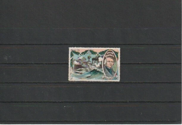 DELANDRE LABEL CINDERELLA-FRANCE-WWI Warship-"Edgar Quinet"Cruiser-1905 ...
