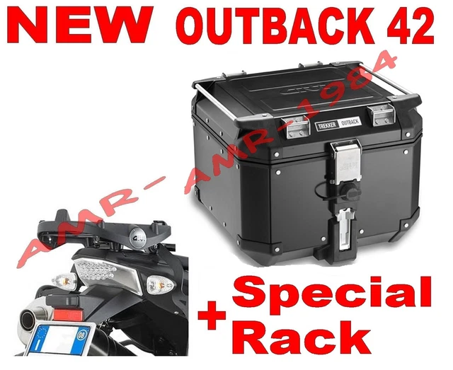 COFFRE TREKKER OBK42B Outback 42 Lt Plaque SR684 BMW R1200 GS 2004-2011 ...
