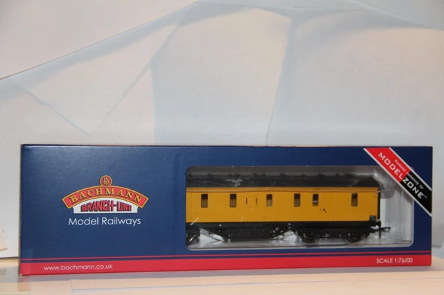 BACHMANN OO GAUGE - 34-325Y 50FT PARCELS VAN in ENG YELLOW. LIMITED ...