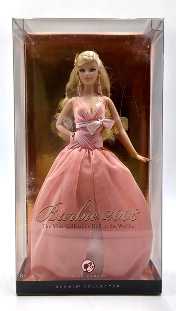 BARBIE 2008 DOLL / Pink Label Barbie Puppe / Barbie Collector Mattel ...