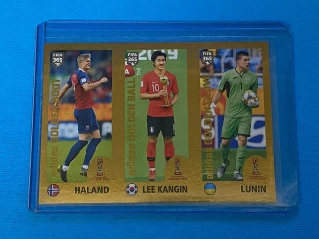 ERLING HAALAND HALAND Rookie Sticker Panini Fifa 365 2019-20 Blue Back ...