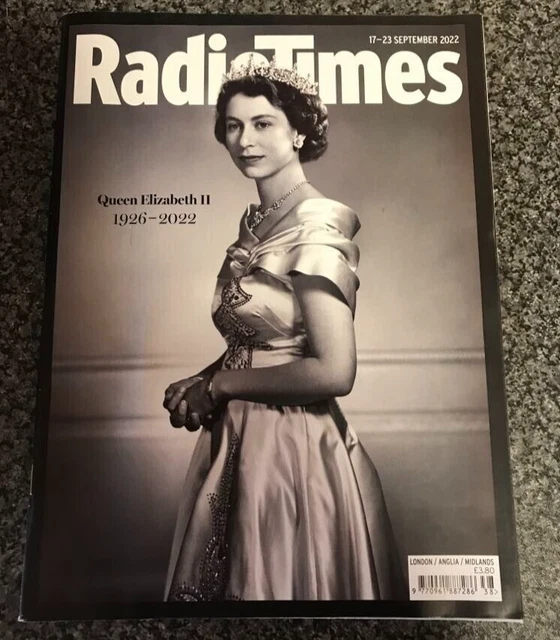 RADIO TIMES - HM Queen Elizabeth II In Memoriam Issue Sept 2022 £4.99 - PicClick UK