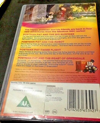 POSTMAN PAT VHS Bundle ( Postman Pat's Big Surprise Video & Little ...