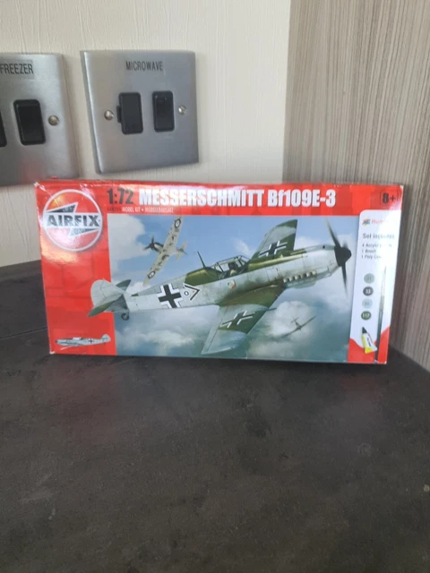 AIRFIX - MESSERSCHMITT Bf109E-3 - SCALE 1:72 - BOXED £7.00 - PicClick UK