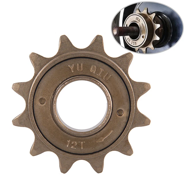 12T TEETH SINGLE Speed Freewheel Sprocket Gear Bicycle Accessories ...