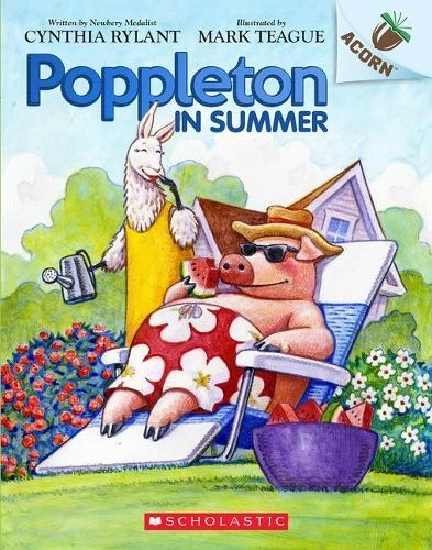CYNTHIA RYLANT POPPLETON in Summer: An Acorn Book (Poppleton #6) (Poche ...