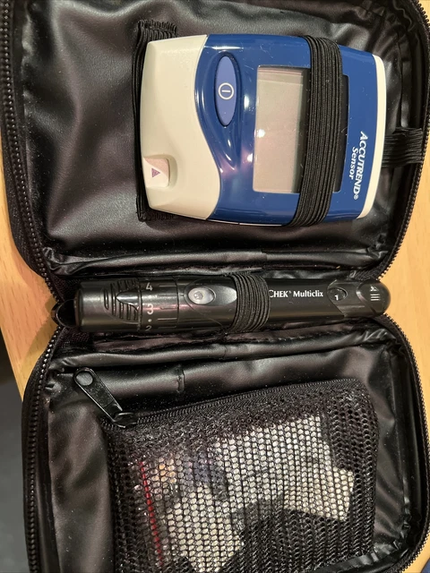 BLUTZUCKERMESSGERÄT ACCUTREND SENSOR EUR 18,00 - PicClick DE