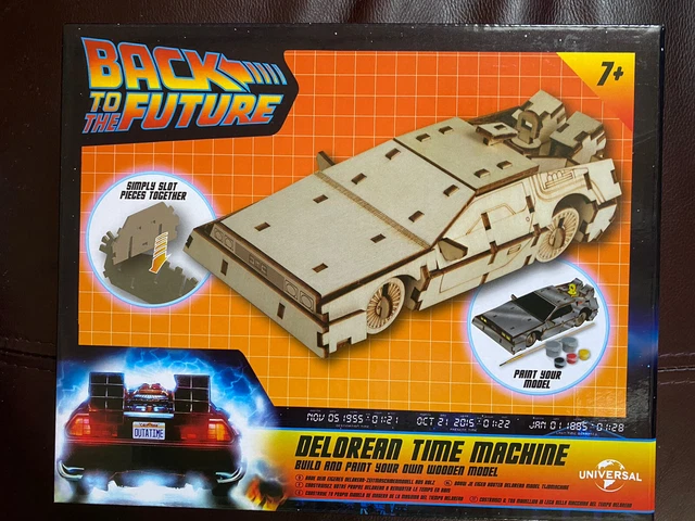 BACK TO THE Future Delorean Time Machine Car Foamboard Model Kit £14.00 ...
