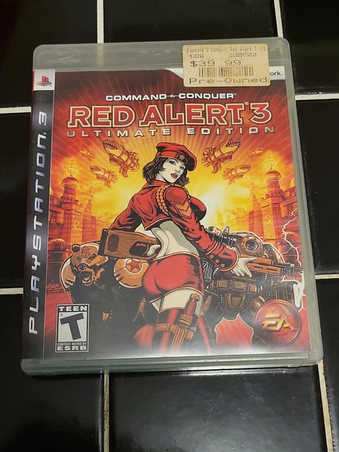 COMMAND & CONQUER Red Alert 3 Ultimate Edition PS3 PlayStation 3 ...