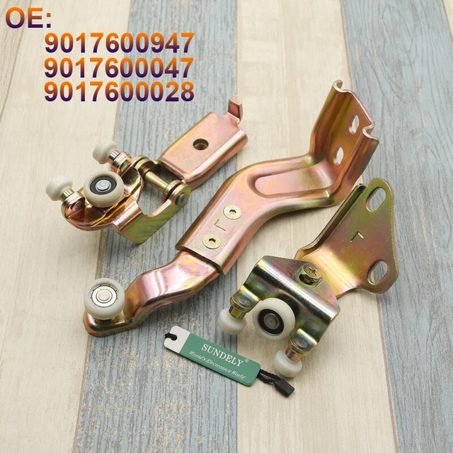 MERCEDES SPRINTER SLIDING Door Roller Guide Hinge Bottom Middle Top ...