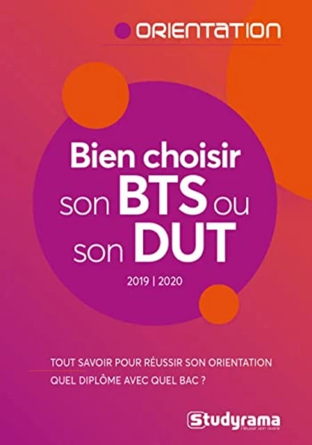 BIEN CHOISIR SON BTS ou son DUT: 2019-2020 | Collectif | Comme neuf EUR ...
