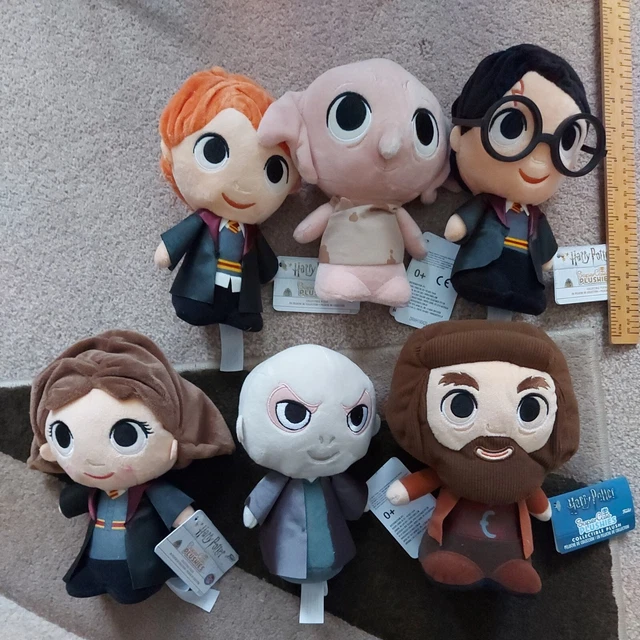 HARRY POTTER SMALL Plush Warner Bros Super Cute x 6 with FREEPOST £40. ...
