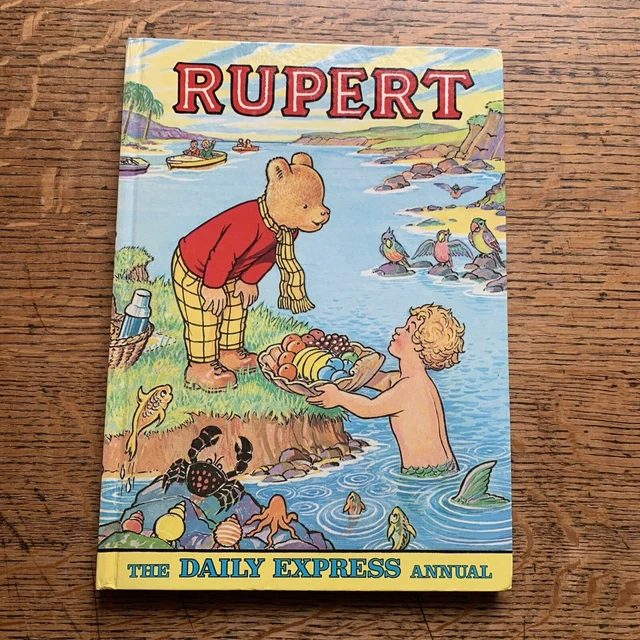 RUPERT ANNUAL 1975: Daily Express * Unclipped * VGC * £5.91 - PicClick UK