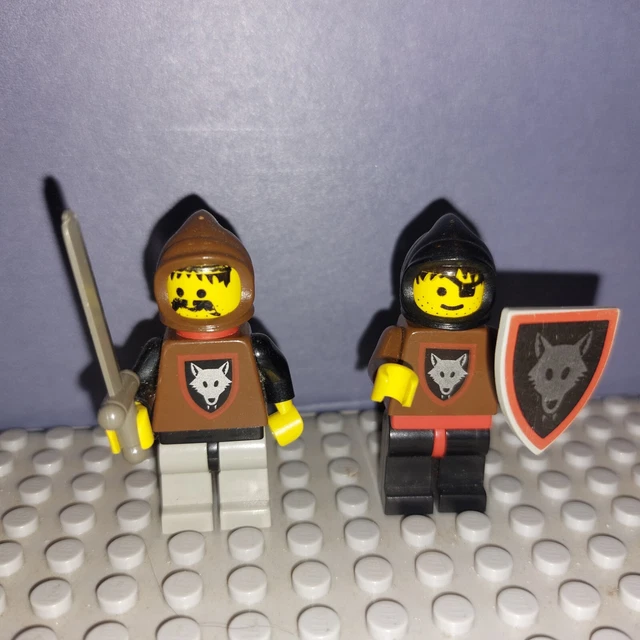 LOT DE 2 Figurines Lego Brigand Loup Castle EUR 15,00 - PicClick FR