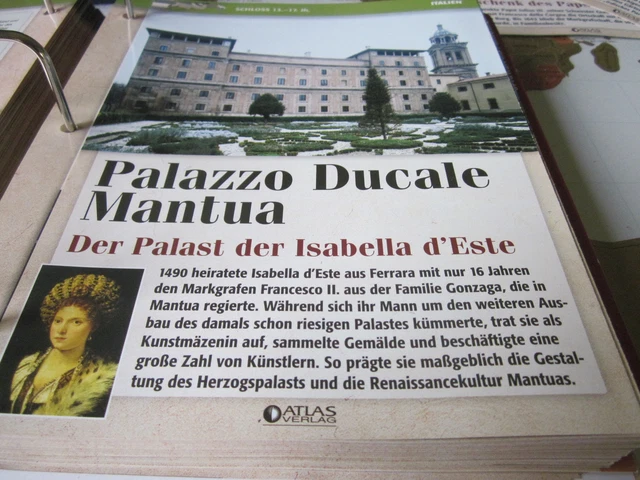 BURGEN UND SCHLÖSSER Italien Palazzo Ducale Mantua Isabella d´Este EUR ...
