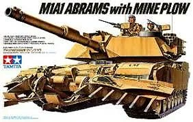 TAMIYA 1/35 MODEL Kit US Army M1A2 Mine charru from Japan 10839 EUR 64 ...