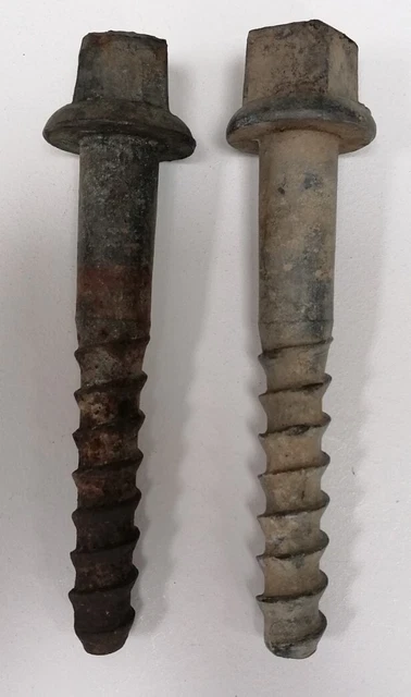 VINTAGE RAILWAY BOLT Track Chair Sleeper Anchor Bolt Screw Orniment ...