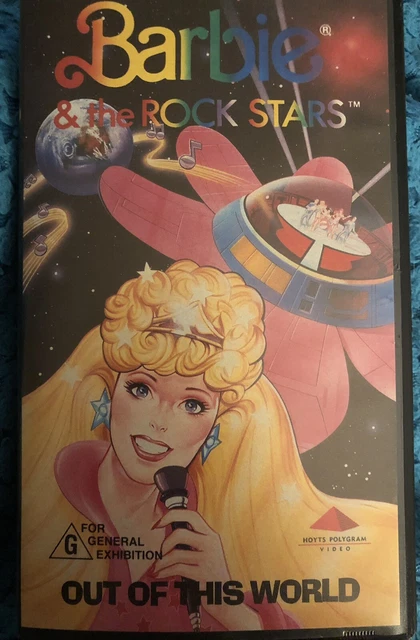 BARBIE & THE Rock Stars Out Of This World Vhs Video 1987 untested $22. ...