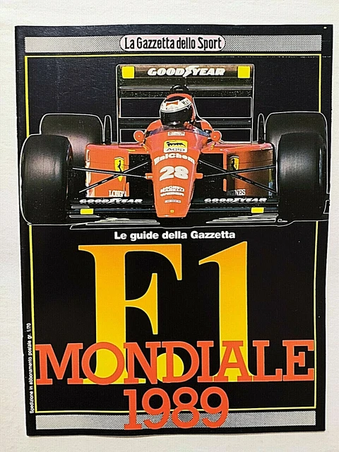 Formula 1 F1 Campionato Mondiale 1989 Guide Gazzetta Dello Sport